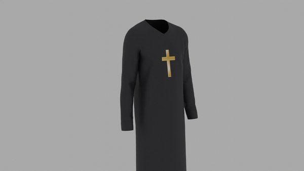 modelo 3d Traje de sacerdote - TurboSquid 1973241