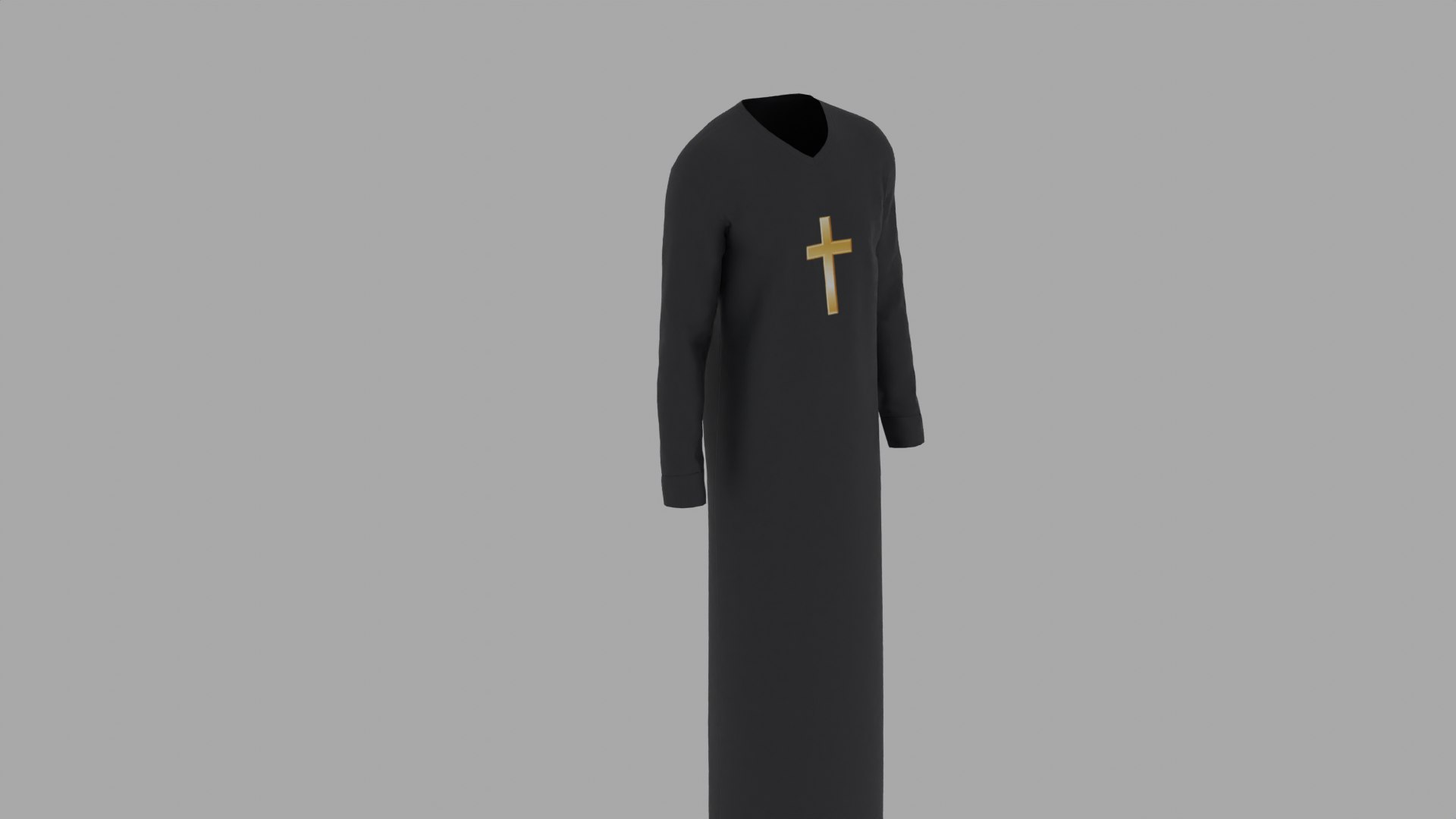 3D Priest Costume Model - TurboSquid 1973241