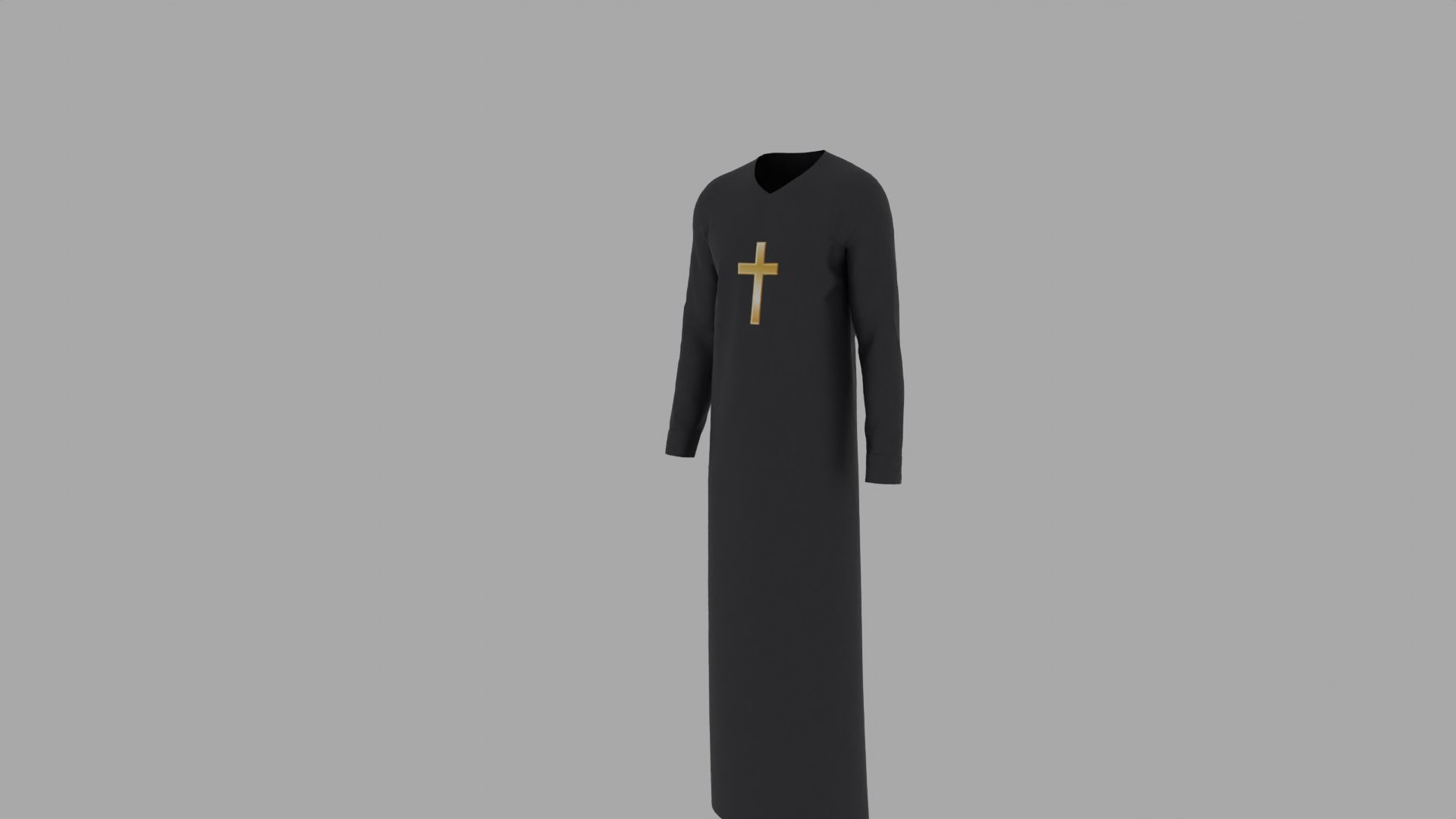 3D Priest Costume Model - TurboSquid 1973241