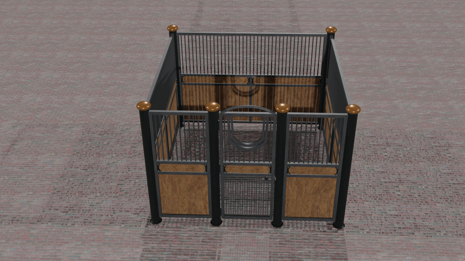 Horse Stall Model - TurboSquid 2165118