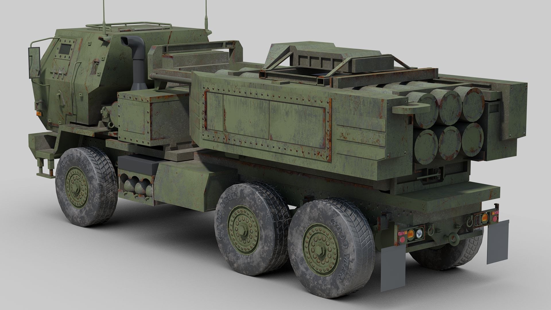 3D M142 HIMARS Model - TurboSquid 2036223