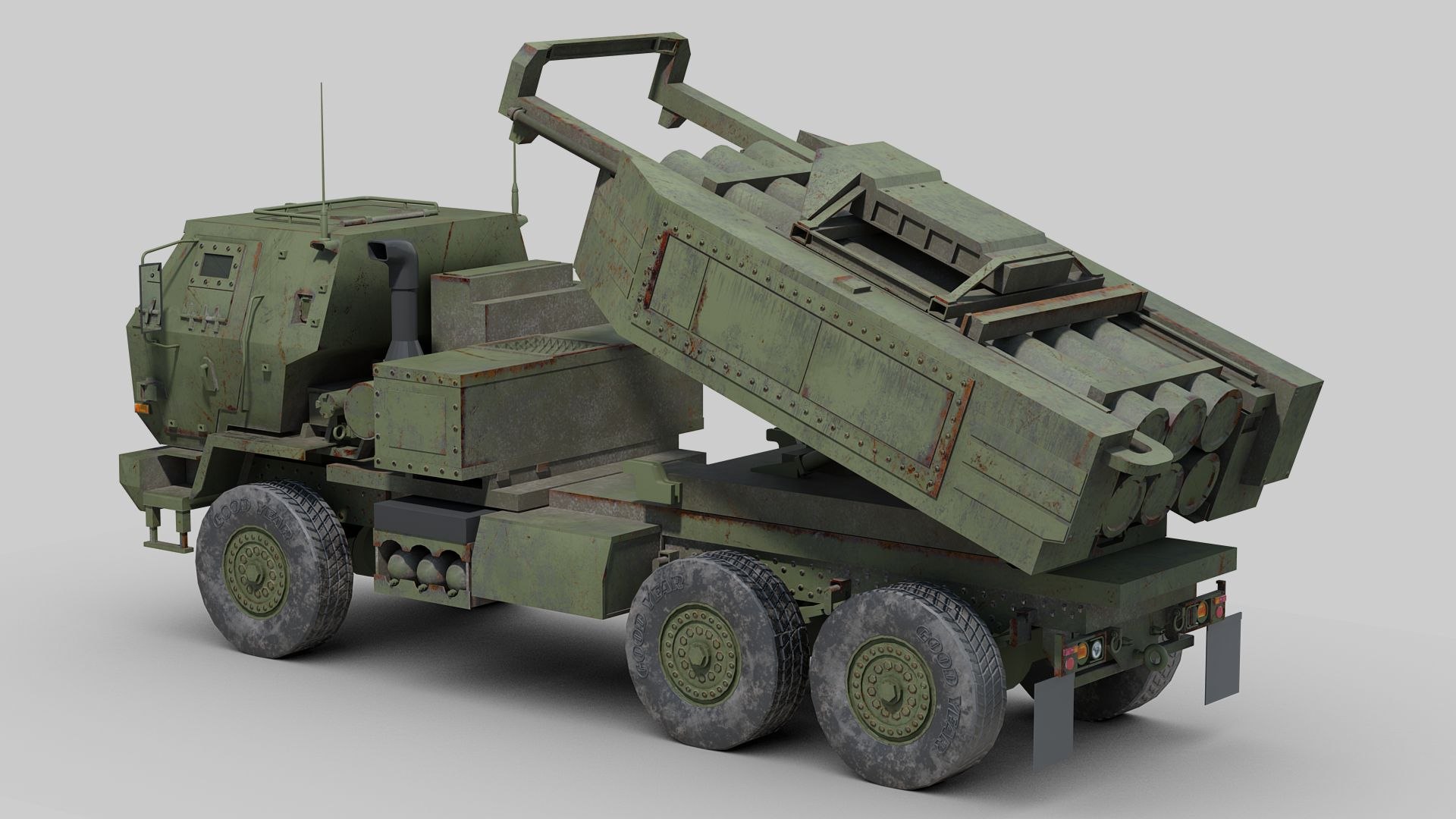3D M142 HIMARS Model - TurboSquid 2036223