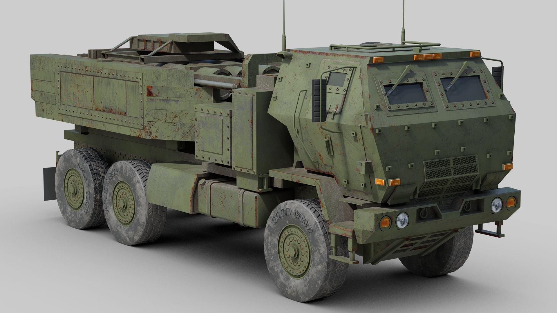 3D M142 HIMARS Model - TurboSquid 2036223