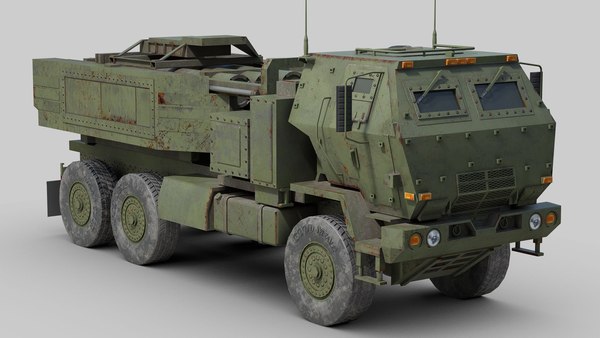 3D M142 HIMARS model - TurboSquid 2036223