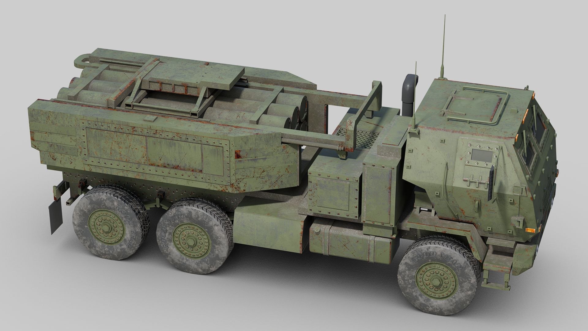3D M142 HIMARS Model - TurboSquid 2036223