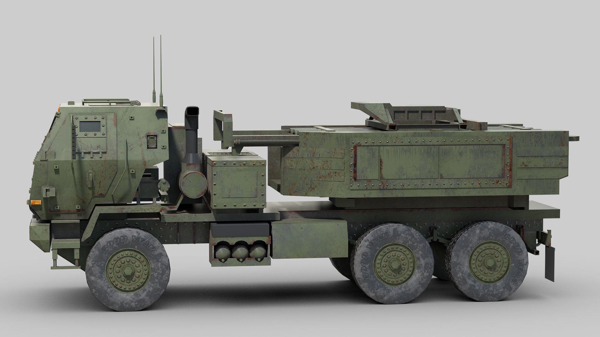 3D M142 HIMARS Model - TurboSquid 2036223