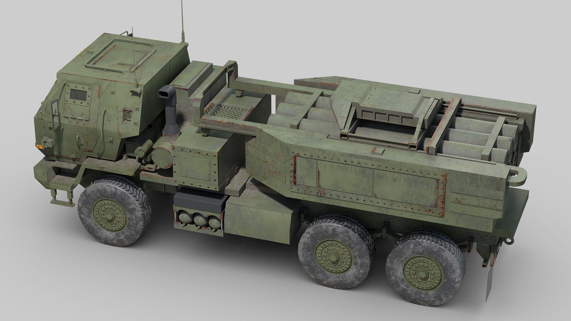 3D M142 HIMARS Model - TurboSquid 2036223