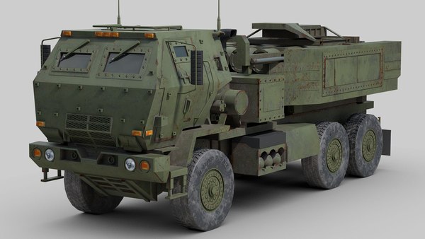 3D M142 HIMARS model - TurboSquid 2036223
