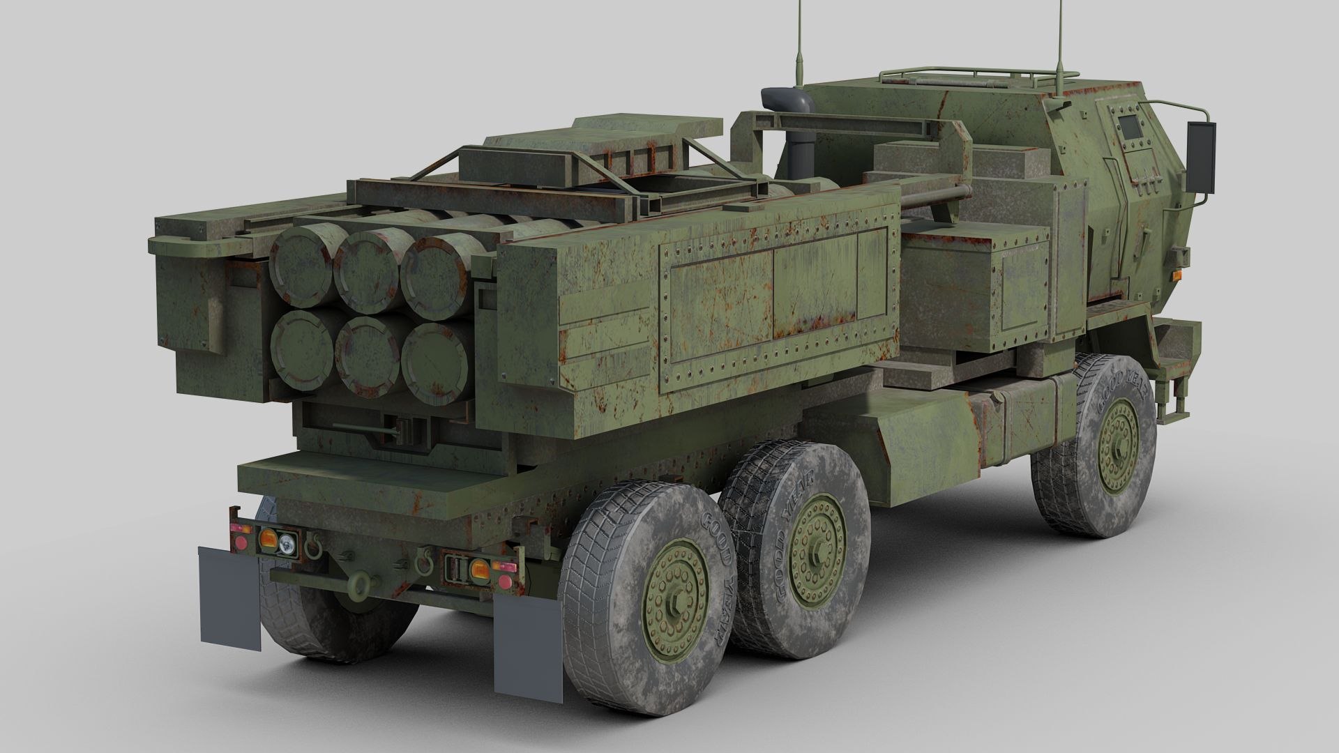 3D M142 HIMARS Model - TurboSquid 2036223