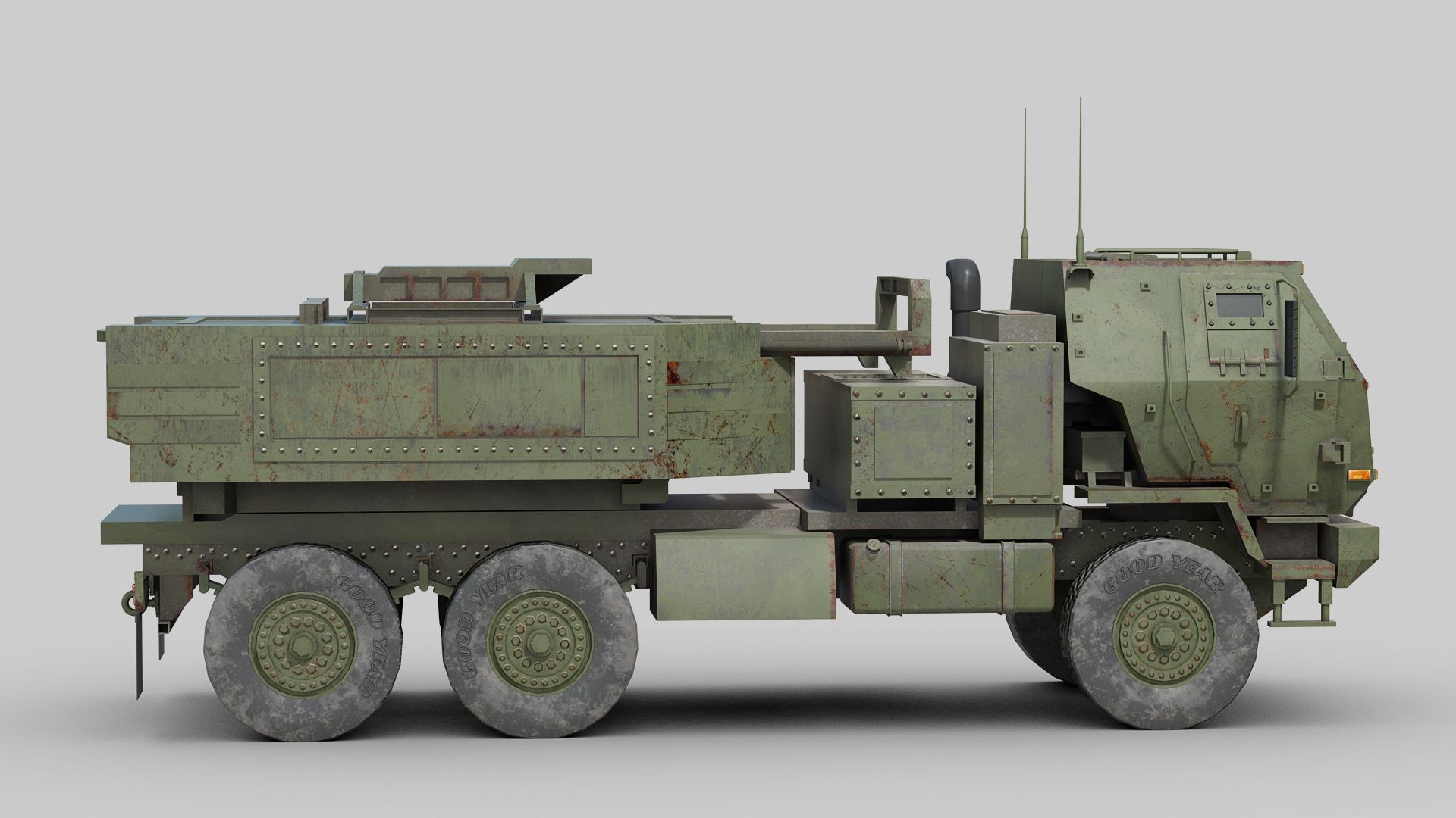 3D M142 HIMARS Model - TurboSquid 2036223