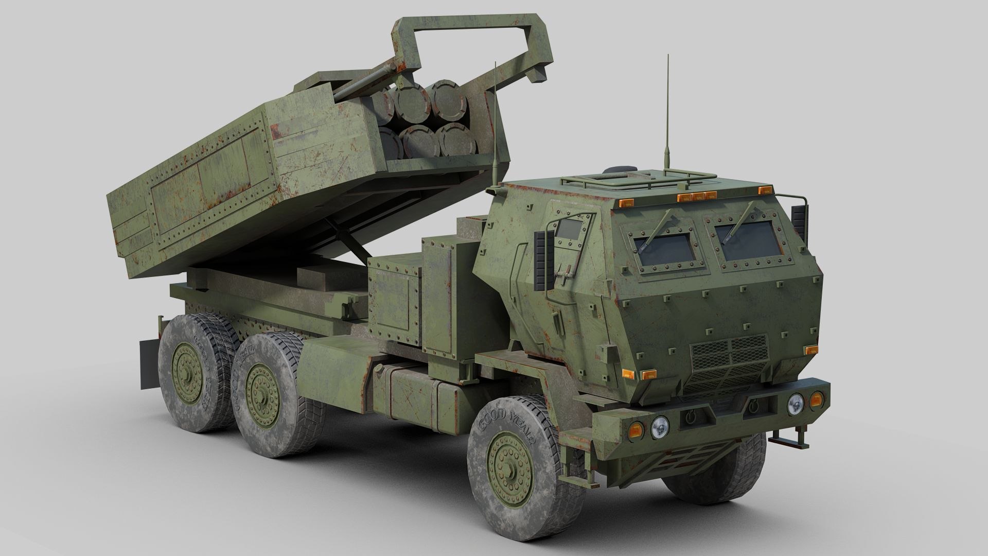 3D M142 HIMARS Model - TurboSquid 2036223