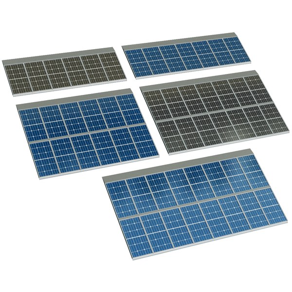 Solar Cell 3D Models for Download | TurboSquid