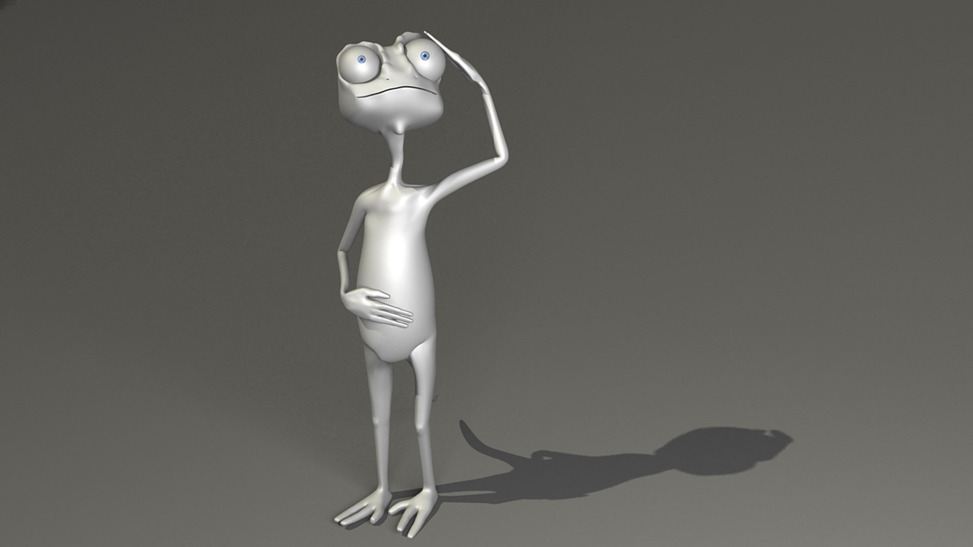 3d Model Lizard