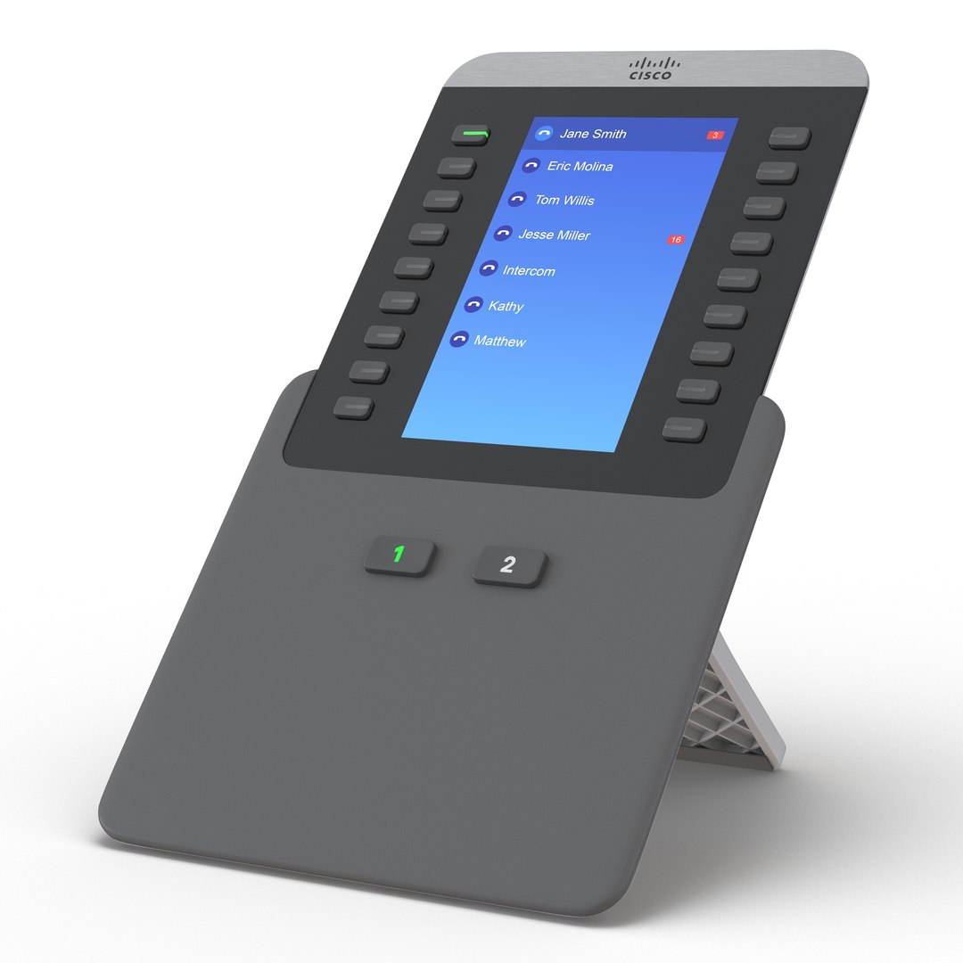 cisco 8800 expansion module 3d model