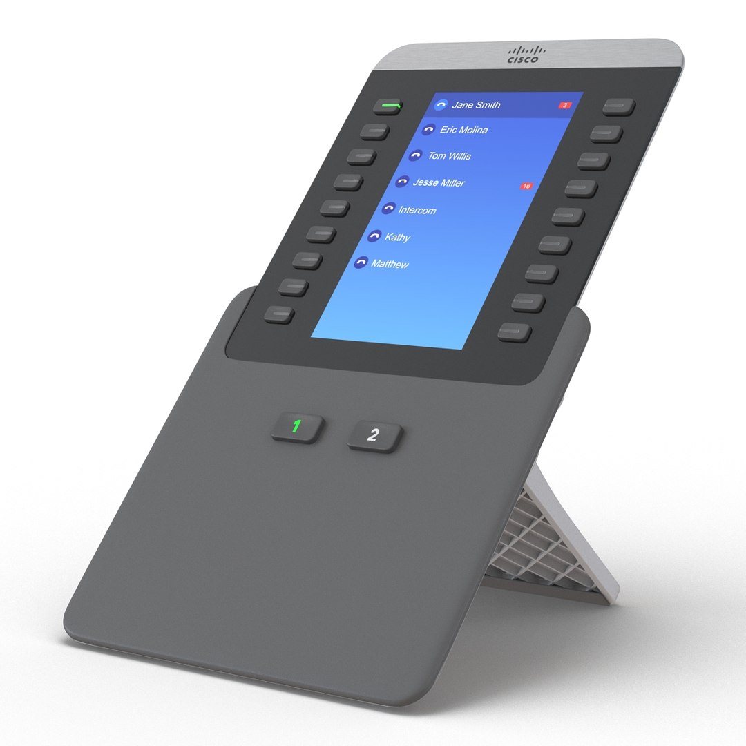 cisco 8800 expansion module 3d model