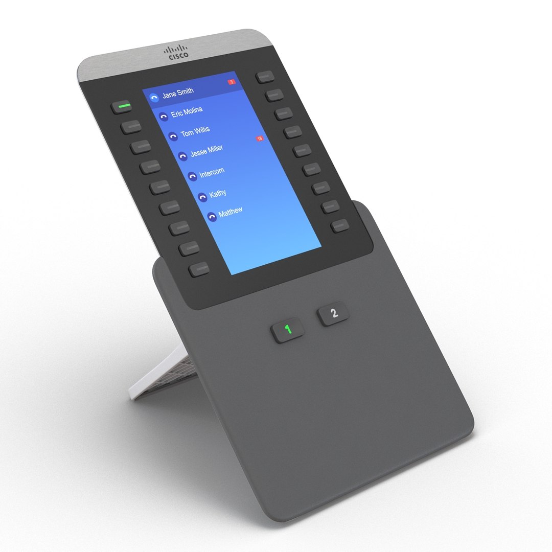 cisco 8800 expansion module 3d model