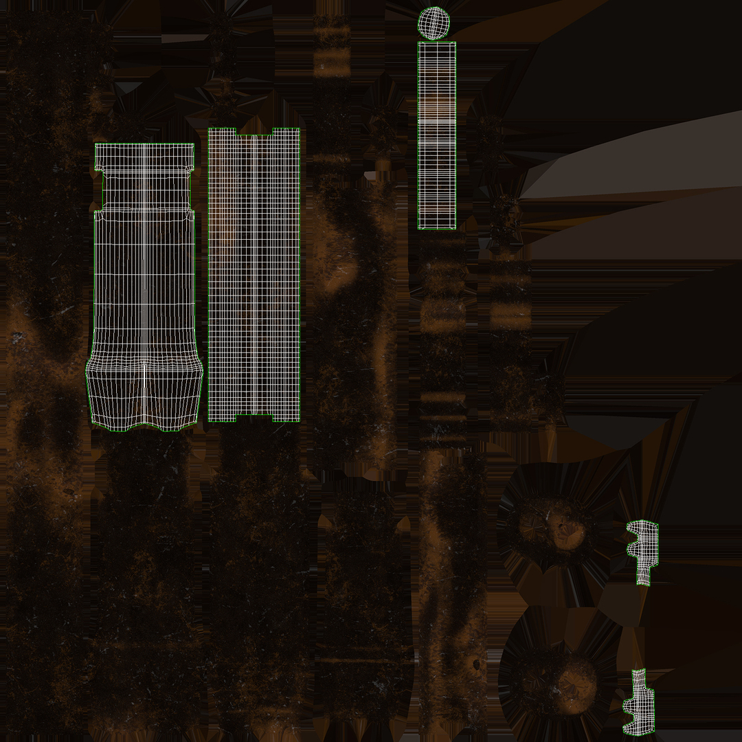 obj old skeleton keys ring