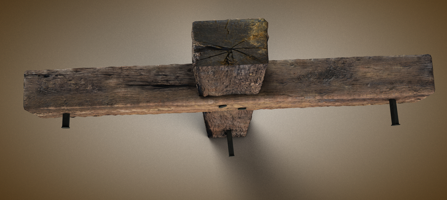 cross church christian 3d c4d