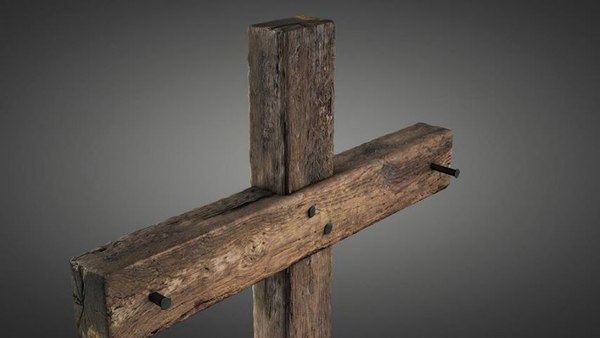 cross church christian 3d c4d