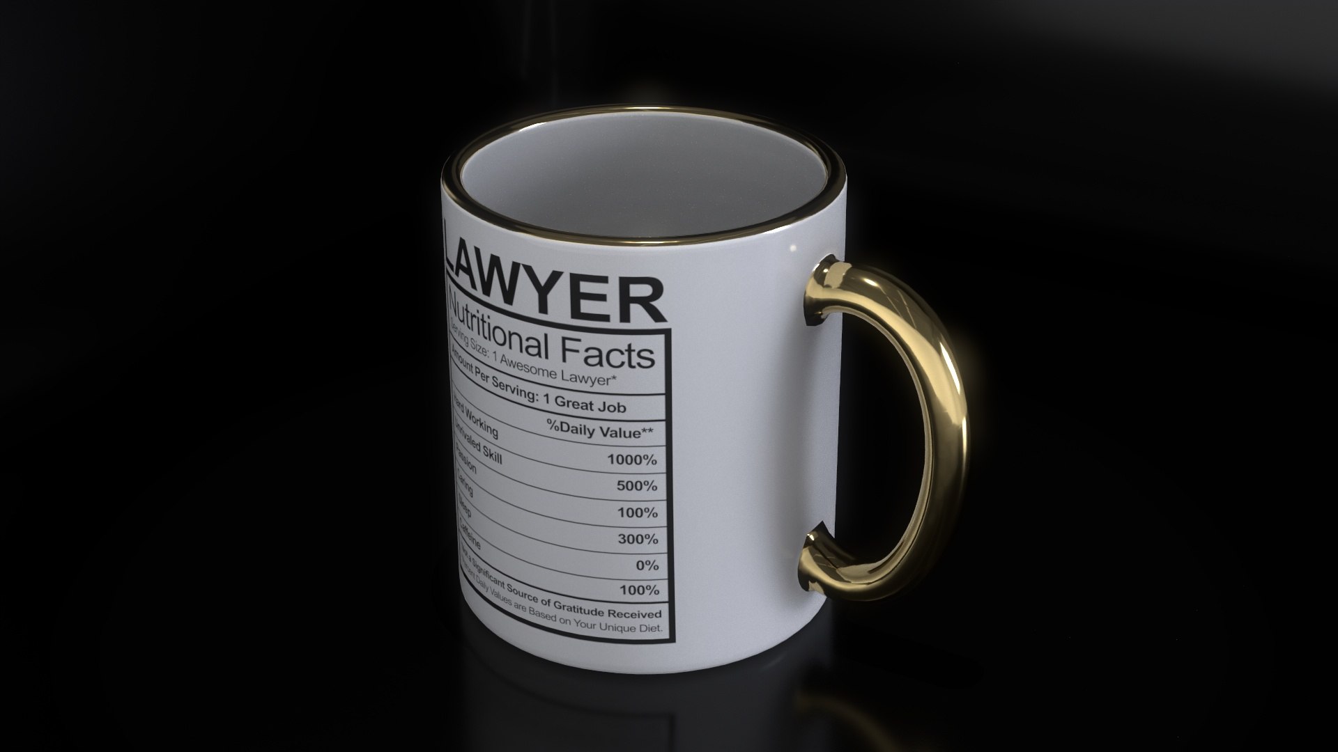 3D Lawyer Mug Low-poly - TurboSquid 2033540