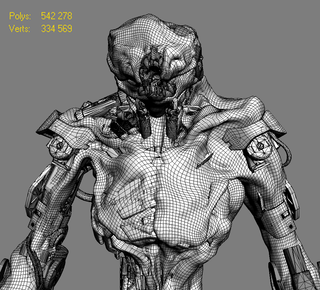 max creature robot cyborg