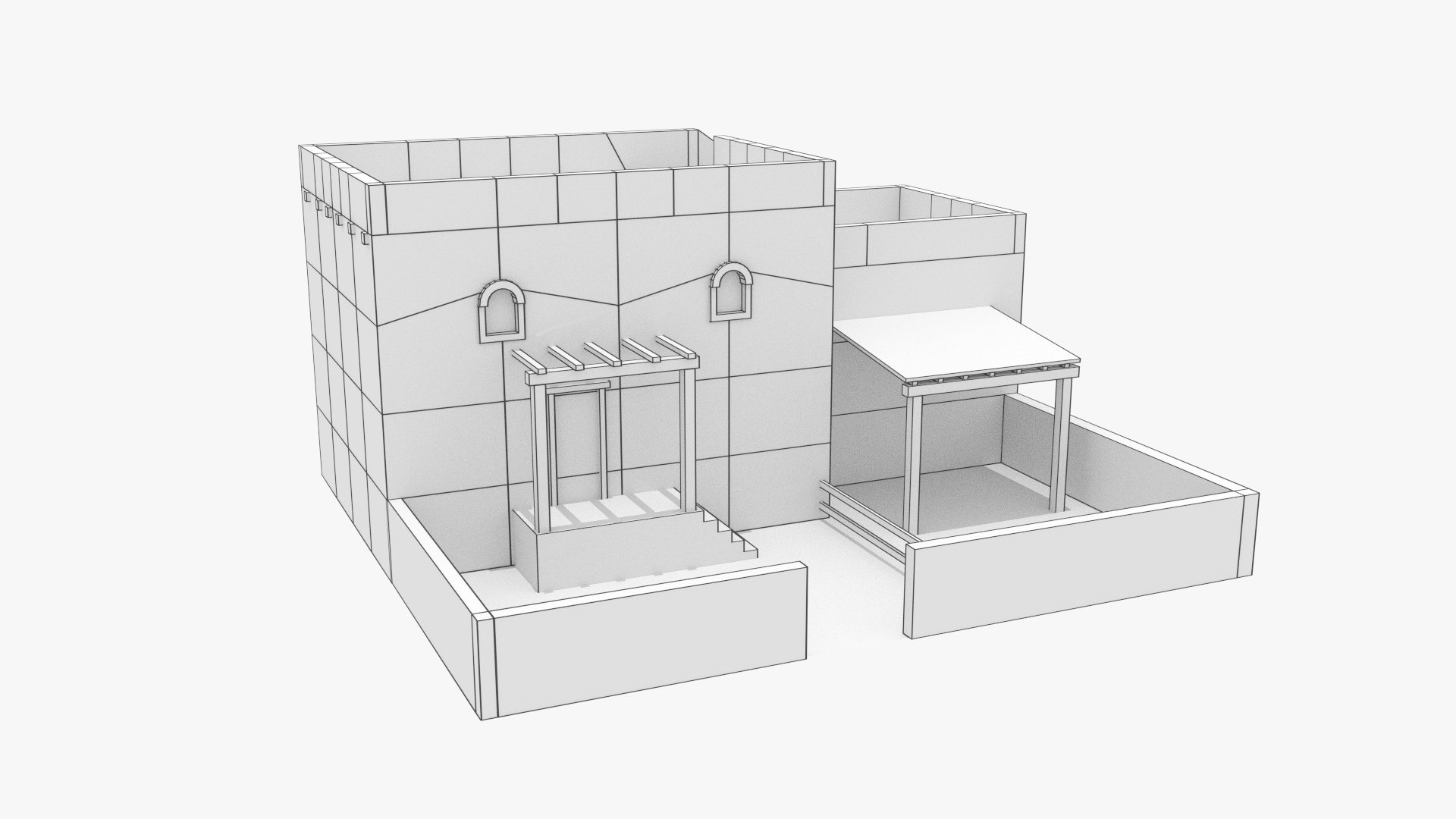 Ancient Israeli House Obj