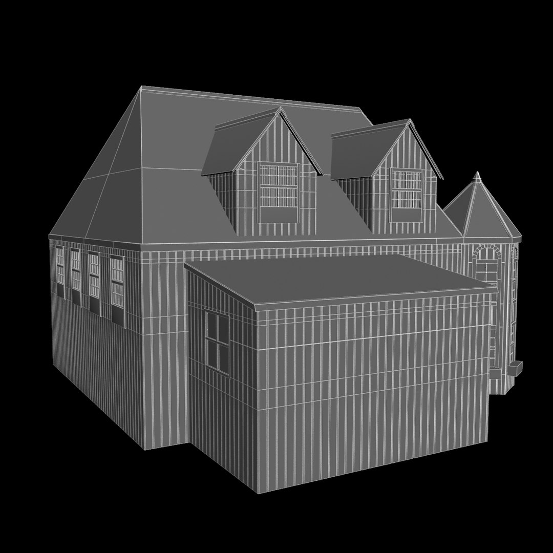 house crib 3d model