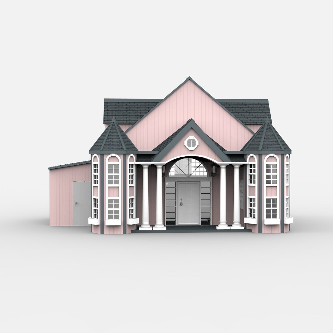 house crib 3d model