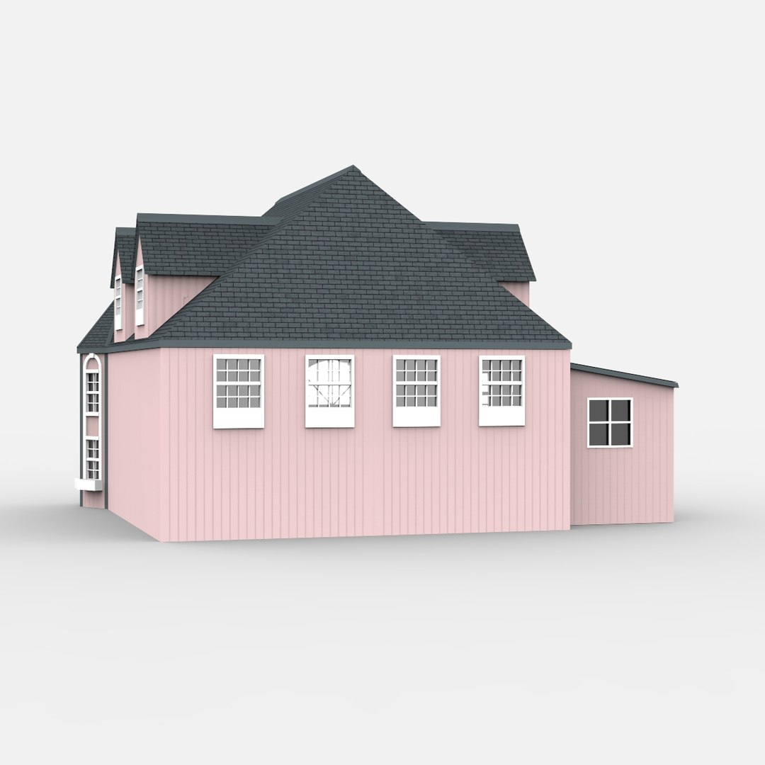 house crib 3d model