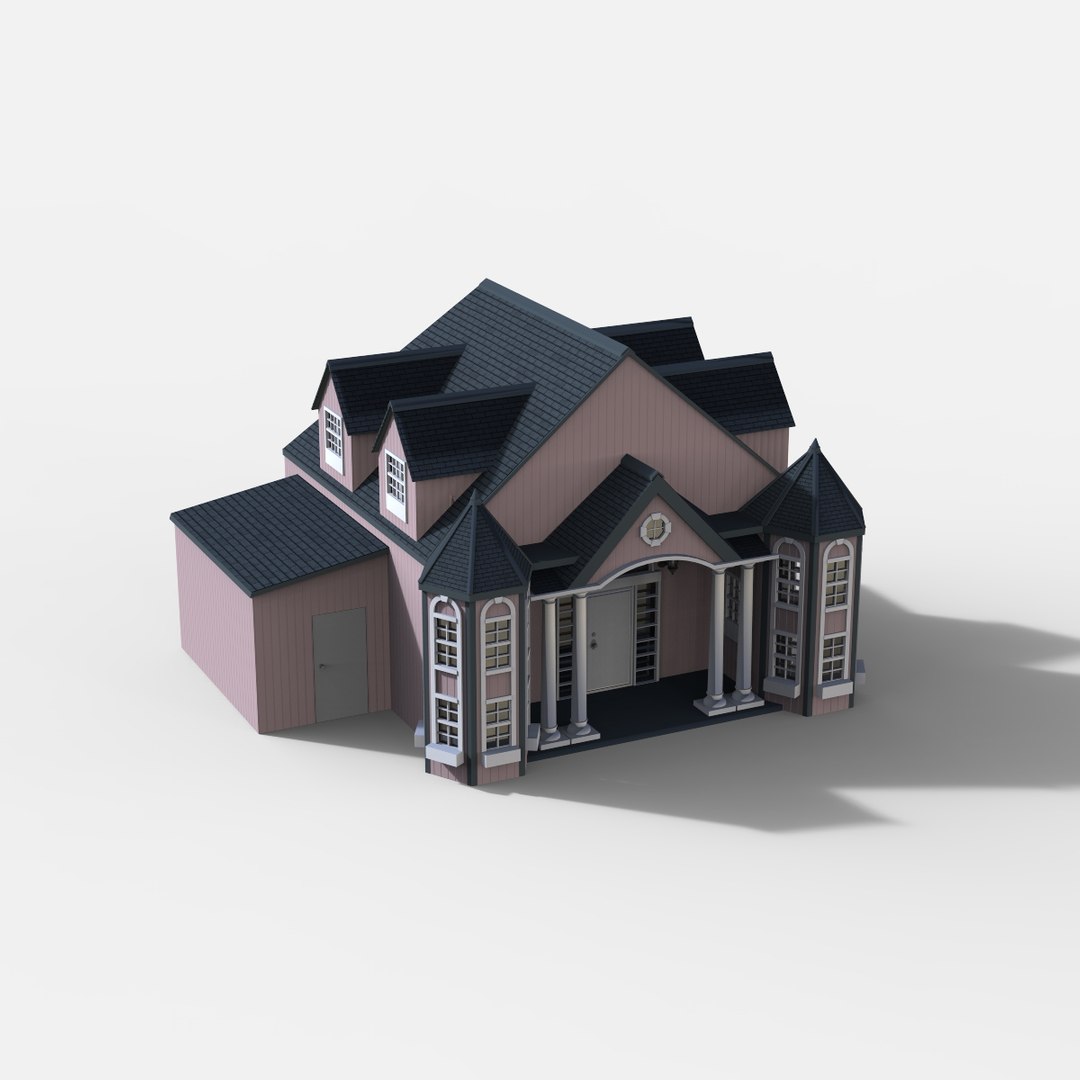 house crib 3d model