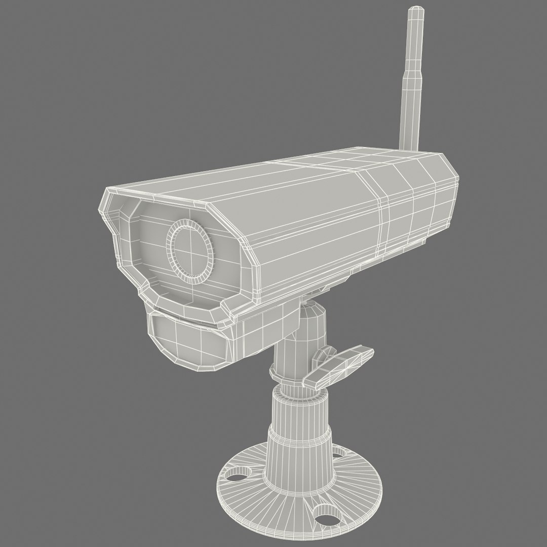 3d model wireless camera px301