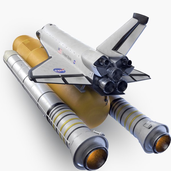 3D модель Открытие космического корабля "Шаттл" НАСА - TurboSquid 1996258
