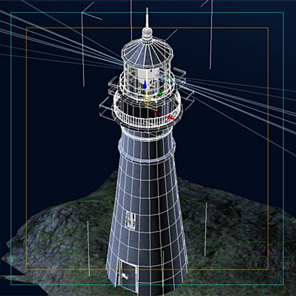 lighthouse light house 3d model
