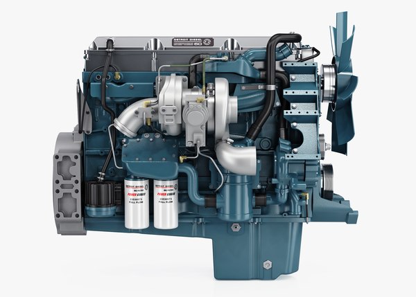 modelo 3d Motor diesel Detroit serie 60 - TurboSquid 1293699