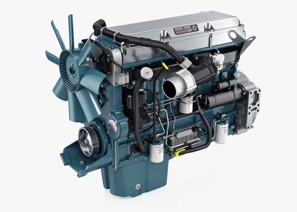 modelo 3d Motor diesel Detroit serie 60 - TurboSquid 1293699