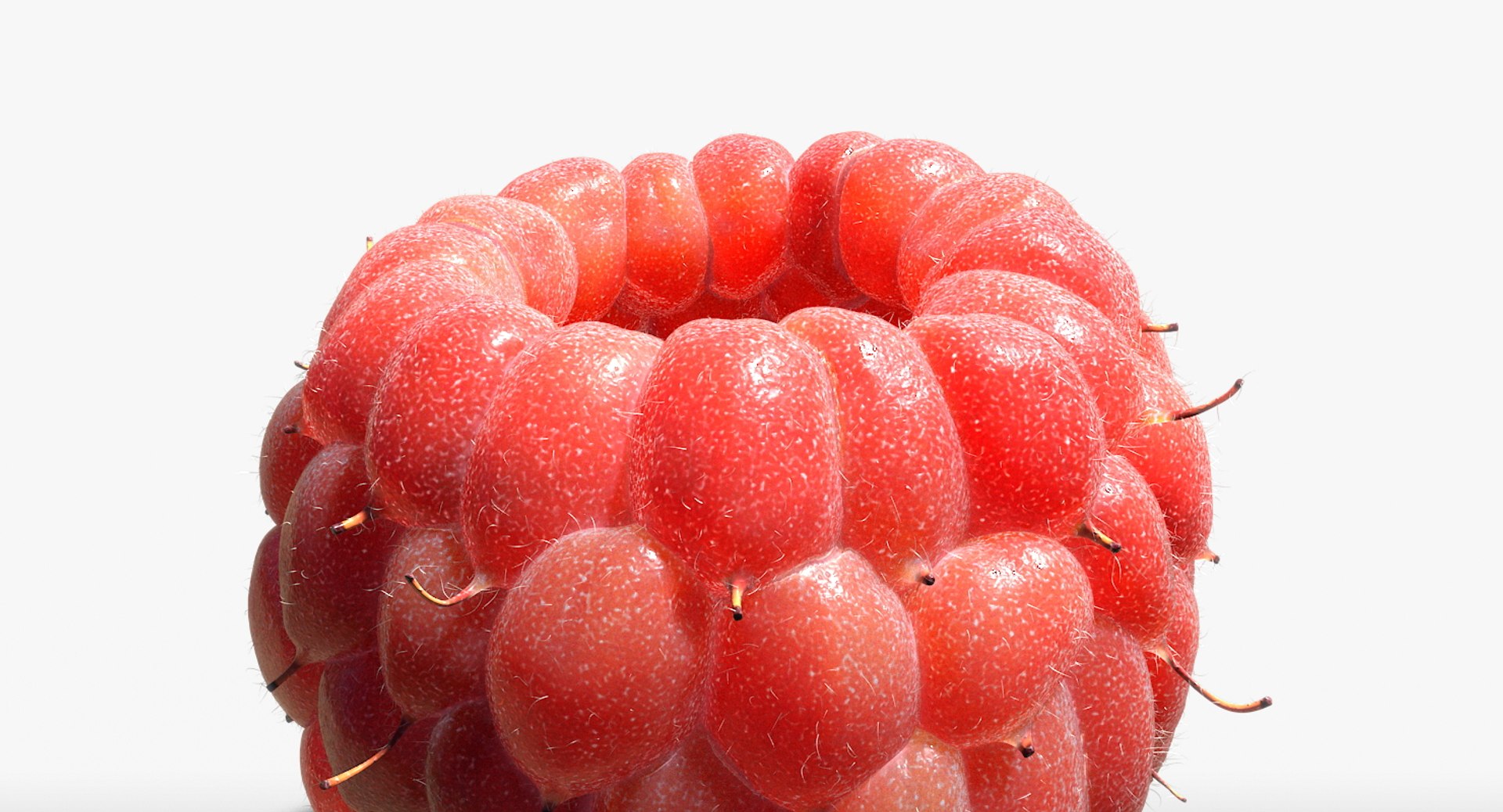 3D raspberry realistic real - TurboSquid 1404425