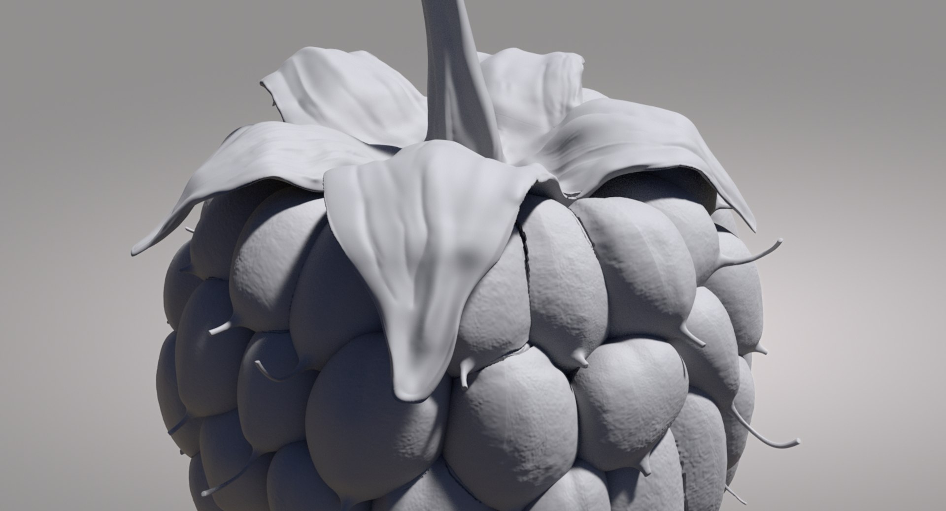 3D raspberry realistic real - TurboSquid 1404425