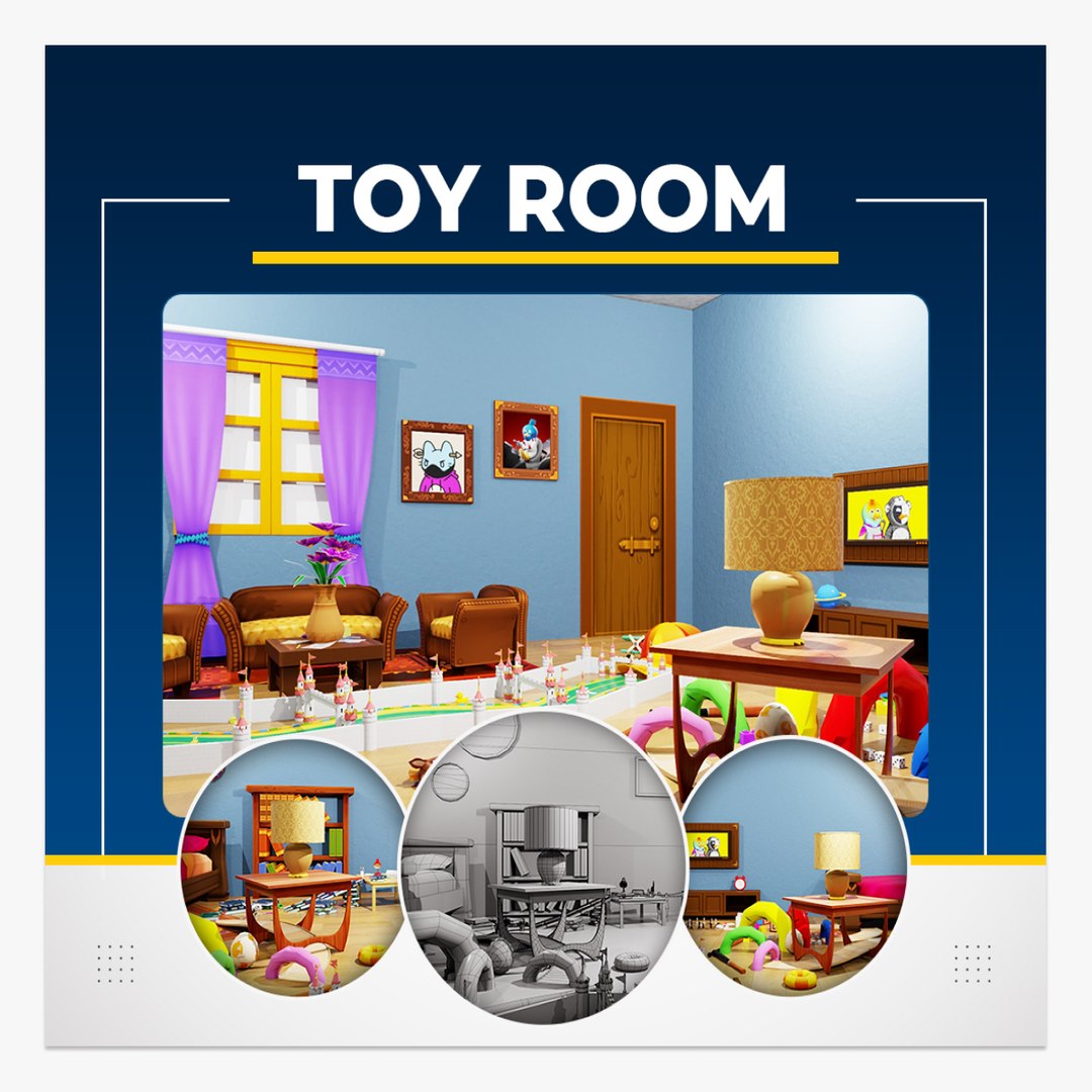 Toy Room 3D Model - TurboSquid 2177812