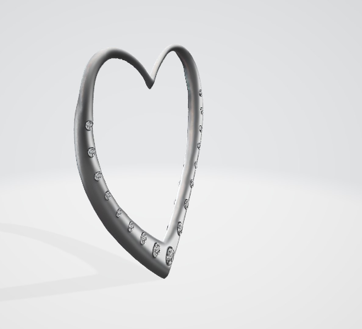 Metal Heart Arch 3D 3D - TurboSquid 2284320