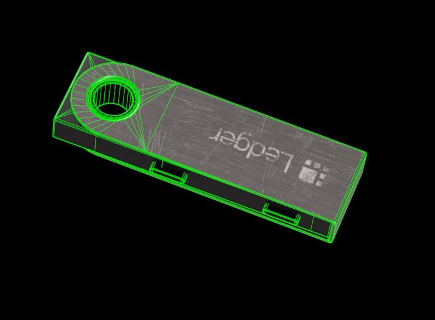 Ledger Nano S 3D Model - TurboSquid 1870567