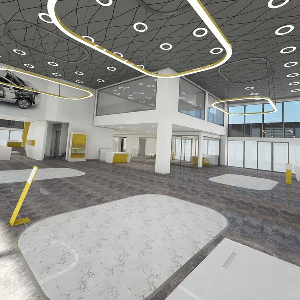 Showroom 3D Models for Download | TurboSquid