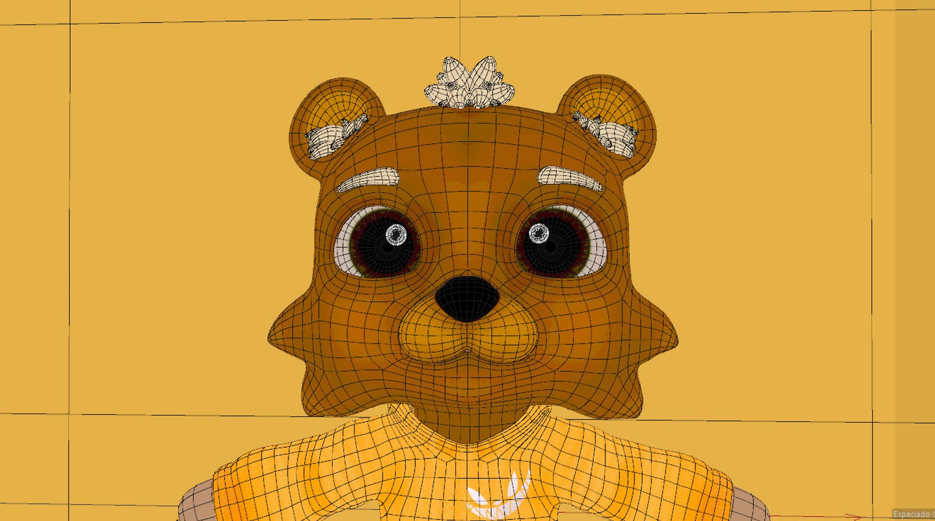 3D Model Teddy Cute Character - TurboSquid 2074769