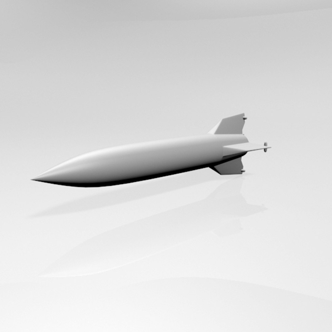 V-2 Rocket 01 3D Model - TurboSquid 1833399