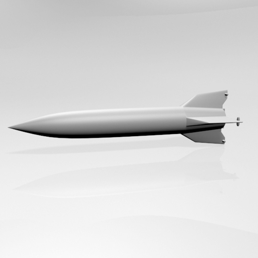 V-2 Rocket 01 3D Model - TurboSquid 1833399