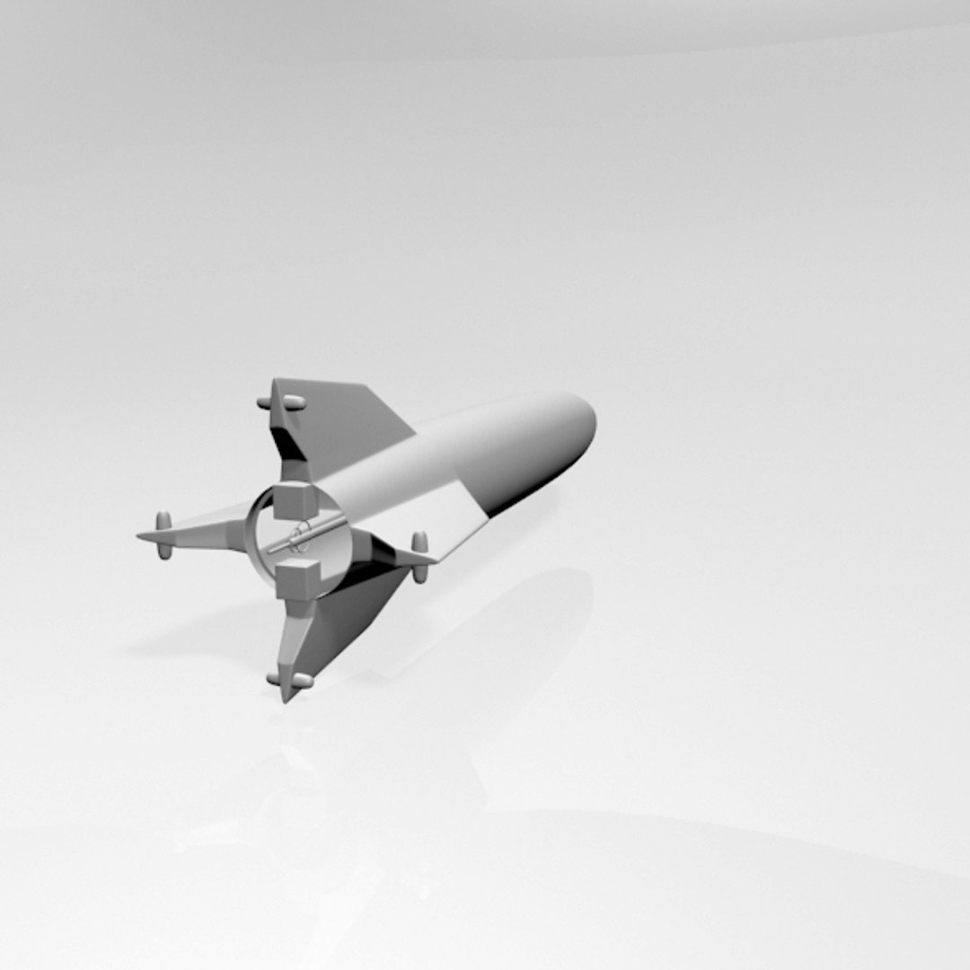 V-2 Rocket 01 3D Model - TurboSquid 1833399