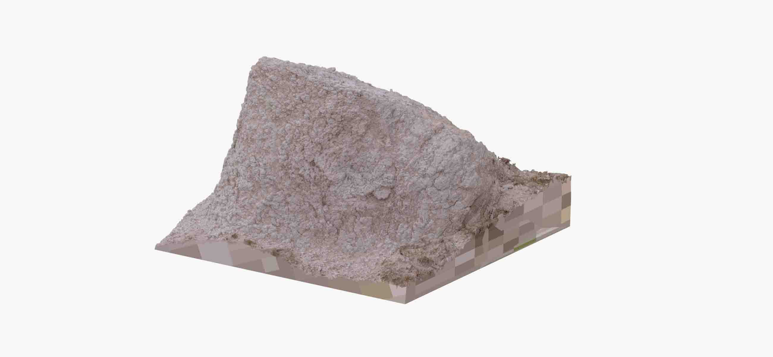 Ancient rhyolite rock 02 3D model - TurboSquid 1531040