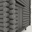 wood tower 3d model