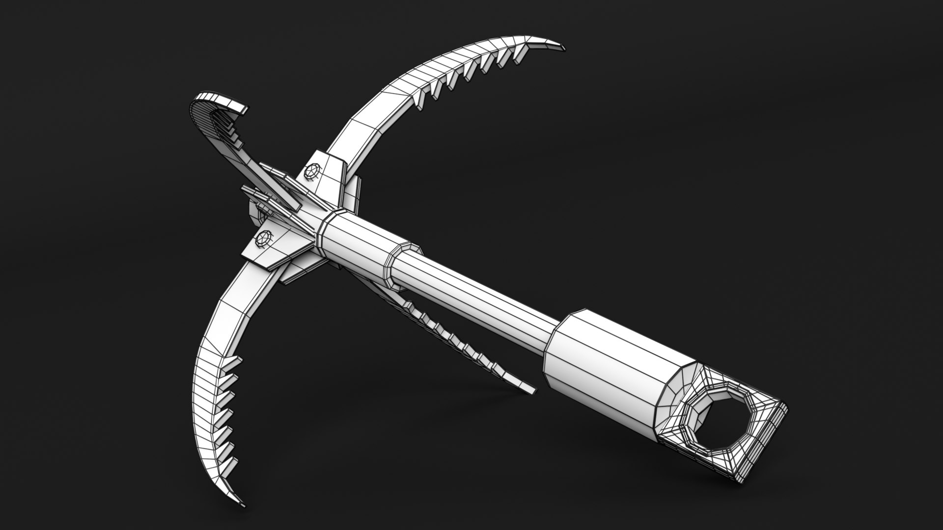 3D Grappling Hook - TurboSquid 2119372