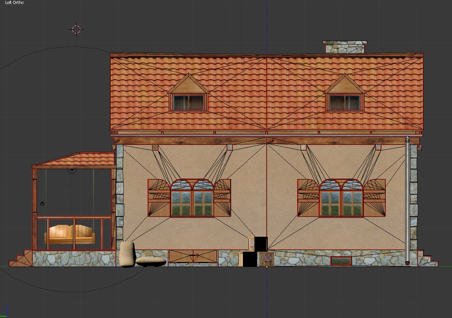 Country Cottage House 3ds Free