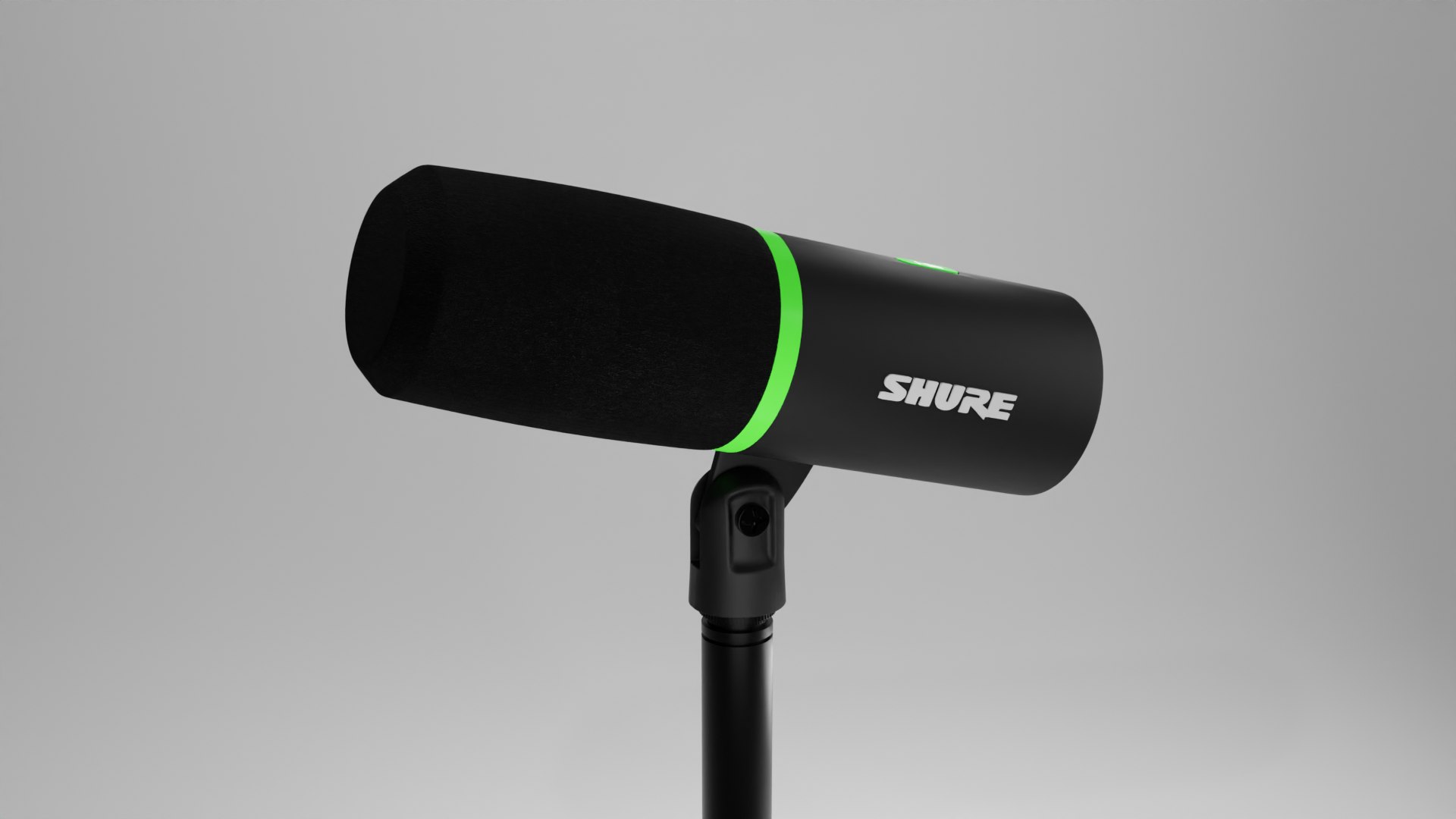 Shure Microphone Studio Mic Microphone Model - TurboSquid 2300472